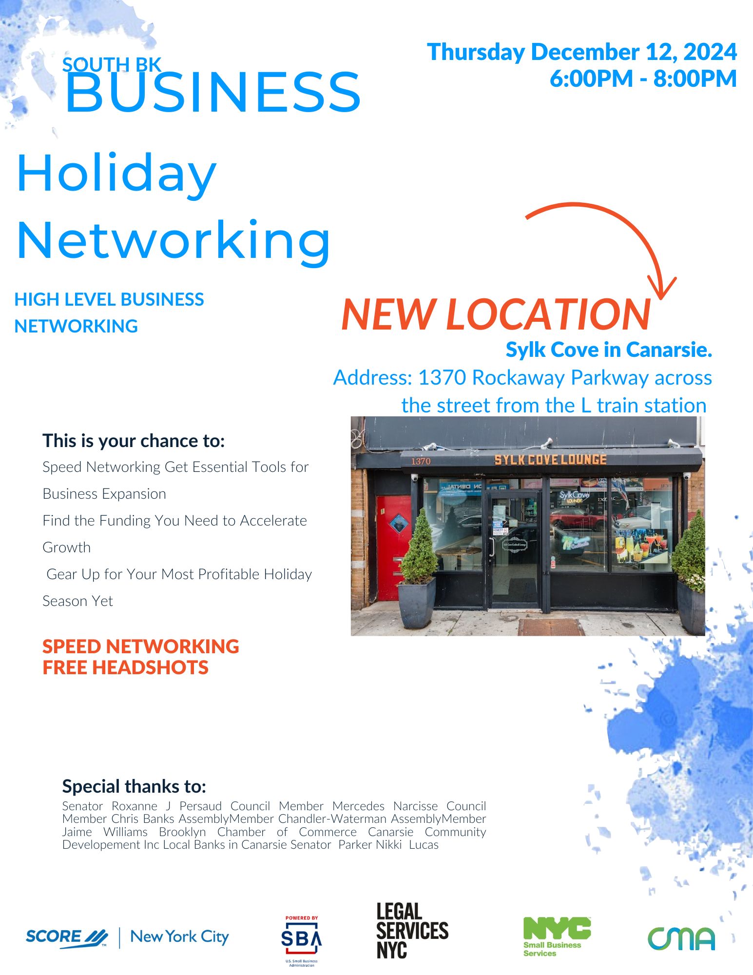 December Business Networking – CMA – Canarsie Merchants Association Inc.